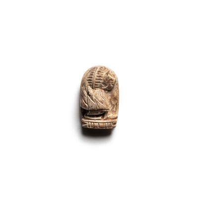 AMULETTE en stéatite émaillée représentant Thot babouin.... - 70770365 ...