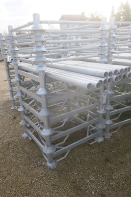 5 palettes métal à ranchets 98x98 avec couronnement porte... - 85151424 ...