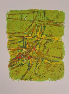 Orlando Pelayo (1920-1990) Composition XVI Original lith... - 85153442 ...