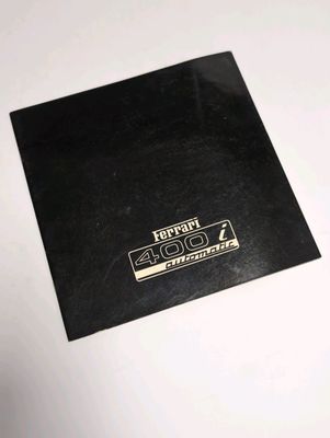 Ferrari 400 i Automatic. Catalogue 1979. 8 pages includin... - 84955700 ...