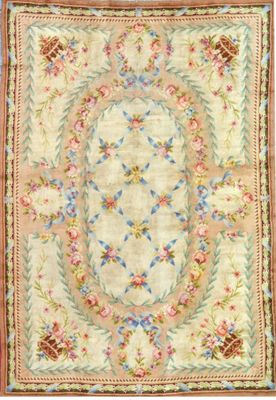 Tapis au point de la Savonnerie Velours de laine sur fo... - 84738337 ...