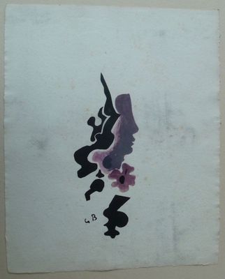 Georges BRAQUE (1882-1963) Profile Lithograph and stenci... - 85153836 ...