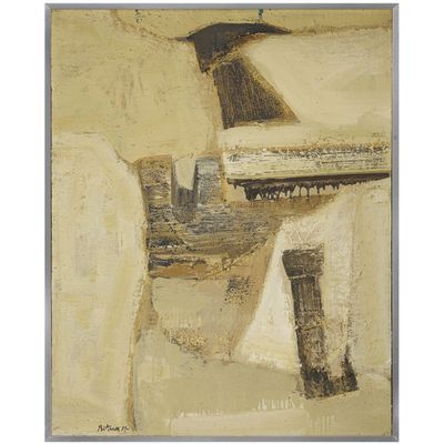 ALBERT BITRAN (1931-2018) VUE D'AIX-EN-PROVENCE, 1959 Hui... - 84230173 ...