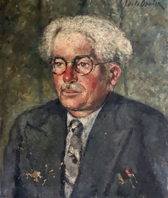 Jules de la BROISE (XIXe XXe) "Portrait d'homme" ou Auto... - 85085526 ...