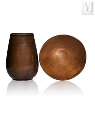 Claudius LINOSSIER (1893 - 1953) Coupe circulaire sur pié... - 85102511 ...