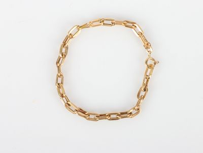 Gourmette en or . L : 18 cm. 4,3 g - 85085124-358 | Interencheres.com