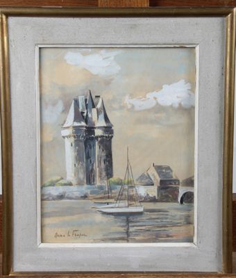 Anne LE FRAPER, ÉCOLE DU XXE SIÈCLE « La tour Solidor à ... - 85180728 ...