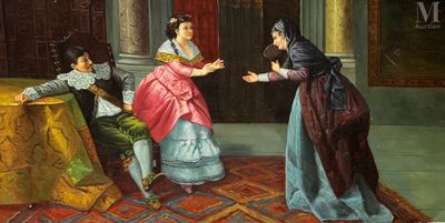 Ecole FRANÇAISE du XXème siècle dans le goût du XVIIIème ... - 85221377 ...