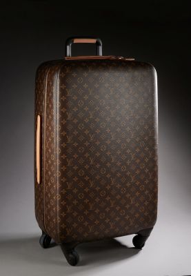 Louis VUITTON Paris Made in France VALISE rigide à roule... - 72778848 ...