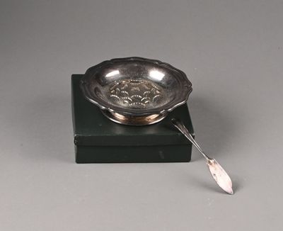 COQUILLOR Amusant beurrier en métal argenté modèle filet... - 85012795 ...