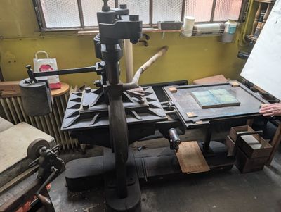 Presse manuelle d’imprimeur-typographe, dite Stanhope, XI... - 84979829 ...