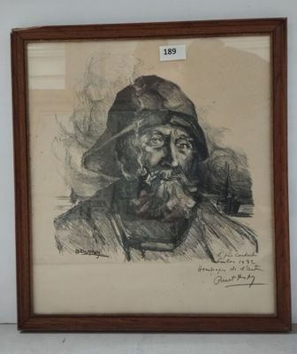 Benoît DESPREY (XXe) Portrait du père Cordachu Gravure,... - 85280635 ...