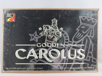 CAROLUS, Advertising plate in lithographed sheet metal, r... - 76984769 ...