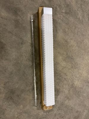 LOT DE 4 PIEDS DE TABLE CHARENTE CARRE COLONNE TRESSE BLANC - 85098367 ...