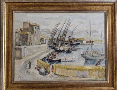 Edouard Georges MAC AVOY (1905-1991) Port en Méditerrané... - 71936207 ...