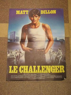 250 - AFFICHE DE CINEMA, LE CHALLENGER, MATT DILLON - 5... - 85194715 ...