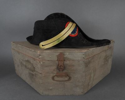 Bicorne d'élève de l'école Polytechnique de Mr DEBERNARDI... - 85192547 ...