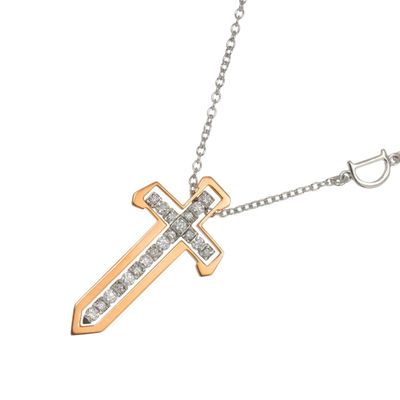 Damiani Model: Spada Material: 18 ct white & pink gold, D... - 84959317 ...