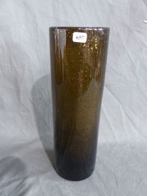 Bubble crystal scroll vase in the BIOT style. Height: 28... - 85042929 ...
