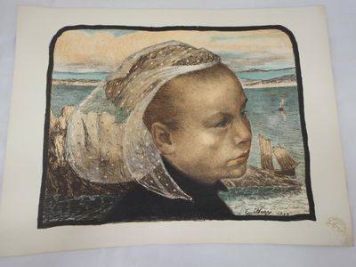 WERY Emile-Auguste – (Reims 1868-1935) – lithographie en ... - 81917985 ...