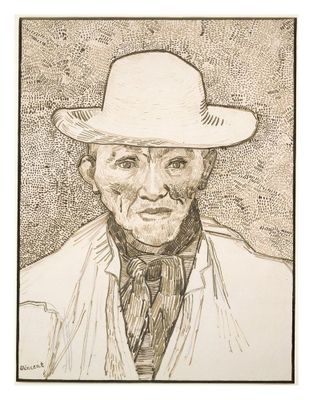 Vincent Van Gogh - 1853-1890 (D'après) "Paysan de la Cama... - 84971926 ...