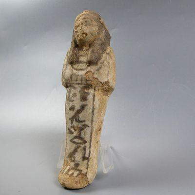 Archaeology. Egypt. Inscribed Ushebti. Light green earthe... - 85099333 ...