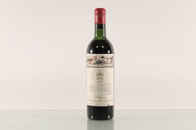 1 Château Mouton Rothschild 1957 (HE / environ 3 cm sous ... - 85129283 ...