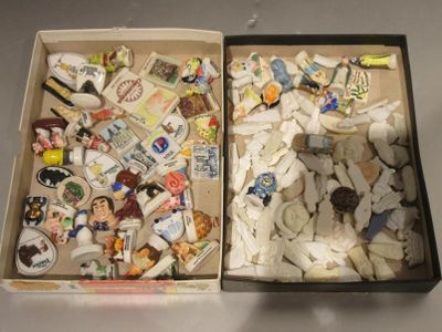 195 - Importante collection de fèves sur différentes th... - 85194660 ...