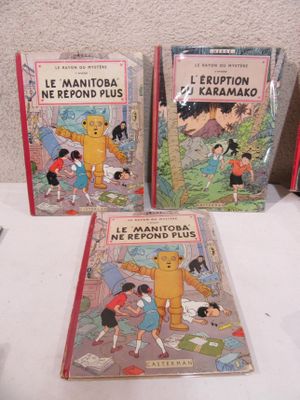 18 - TROIS ALBUMS LE RAYON DU MYSTERE 14 - 18 EURO - 85124624-18 ...