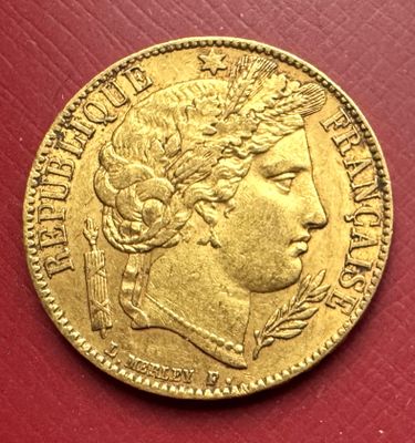 20 Francs or CERES 1851 A Sans point après Merley (Rare) - 84513138-314 ...