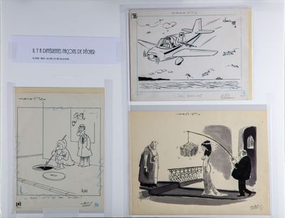 René HOVIVIAN (1929-2005), dit HOVIV ; André HARVEC (1918... - 74116688 ...