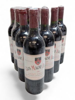 10 bottles of SAINT EMILION Clos Magne Figue de Romain Ma... - 82749261 ...