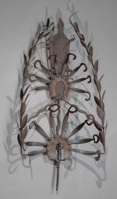 Bouquet de Saint-Eloi En fer forgé, composé de fer ortho... - 85206118 ...