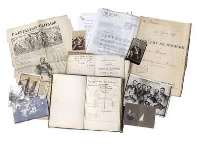 Vice-Admiral Louis-Adolphe BONARD (1805-1867) - Set of DO... - 77996178 ...