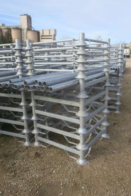 5 palettes métal à ranchets 98x98 avec couronnement porte... - 85151396 ...