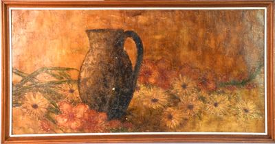GIRARD Georges, attribué à "Bouquet de fleurs" Huile su... - 84989526 ...