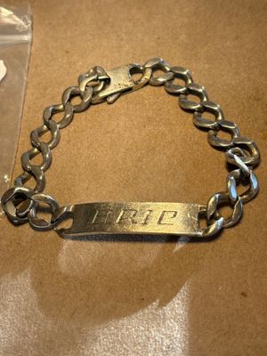 Gourmette en argent, "Eric", 37.3gr - 85134543-14 | Interencheres.com