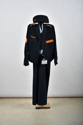 Firefighter uniform including: police cap, jacket with "T... - 82810592 ...