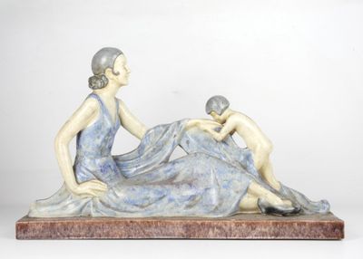 Richard FATH (1900-1952) Sculptor, Marcel GUILLARD Cerami... - 85165593 ...