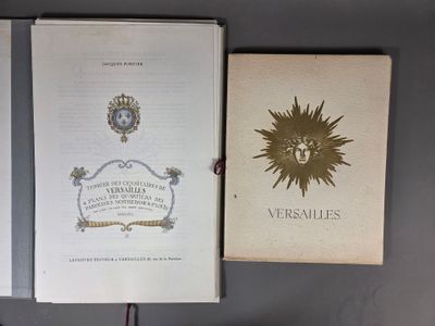 PORTIER (Jacques) - Terrier des censitaires de Versailles... - 85155438 ...