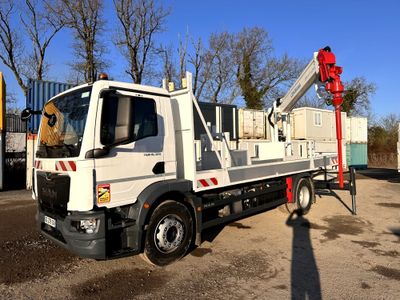MAN - PORTEUR FOREUSE / POSE POTEAUX TGM 18-320 4X2 - GO ... - 85203935 ...