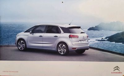 CITROËN C4 Picasso. Commercial poster. Photo pasted on wo... - 82913872 ...