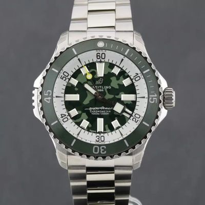 Breitling Superocean 46 Automatic 46 Super Diver Full set... - 85122406 ...