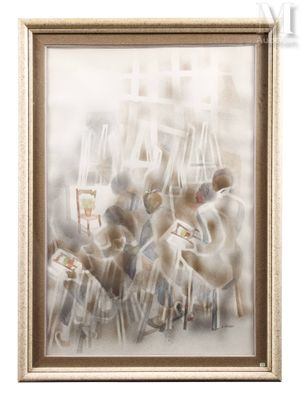 Jacqueline VERDET (1931-2023) La leçon Technique mixte su... - 83928667 ...