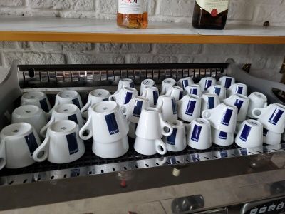 set of cups, saucers, glasses, plates, cutlery, bowls, ..... - 85023744 ...