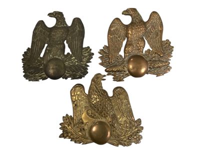 Set comprising 2 SHAKO PLAQUES OF THE GARDE NATIONALE MOD... - 83579879 ...