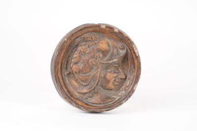 DANS LE GOUT DE LA RENAISSANCE. Médaillon en terre cuite ... - 85100042 ...