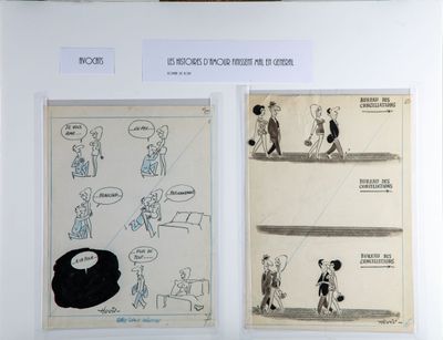 René HOVIVIAN (1929-2005), dit HOVIV Les Histoires d'amo... - 74116684 ...