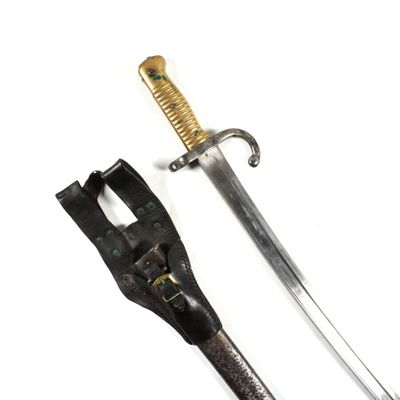 FRANCE - SABRE-BAIONNETTE MODELE 1866 dit CHASSEPOT, poig... - 85087514 ...