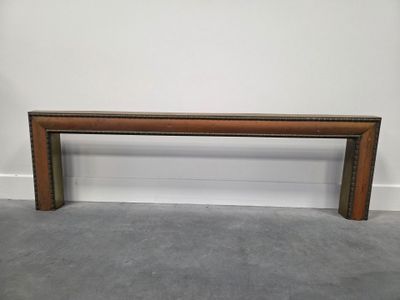 Elément de structure en métal. 39 x 31 x 7 cm. Oxydation. - 85155016 ...